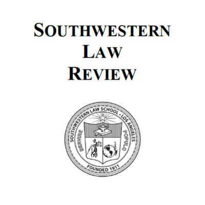 Concluding the Restatement (Third) of Torts | Southwestern Law School